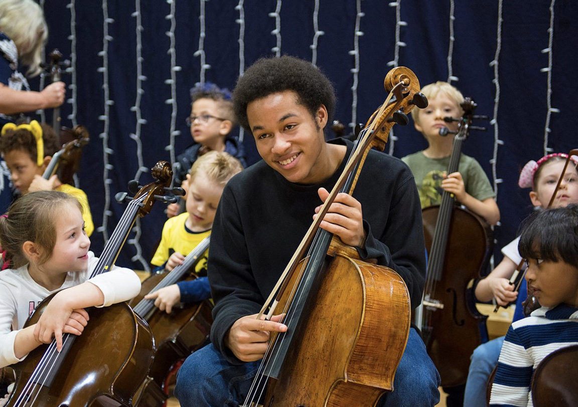 THE MUSICIAN INSPIRING A NEW GENERATION